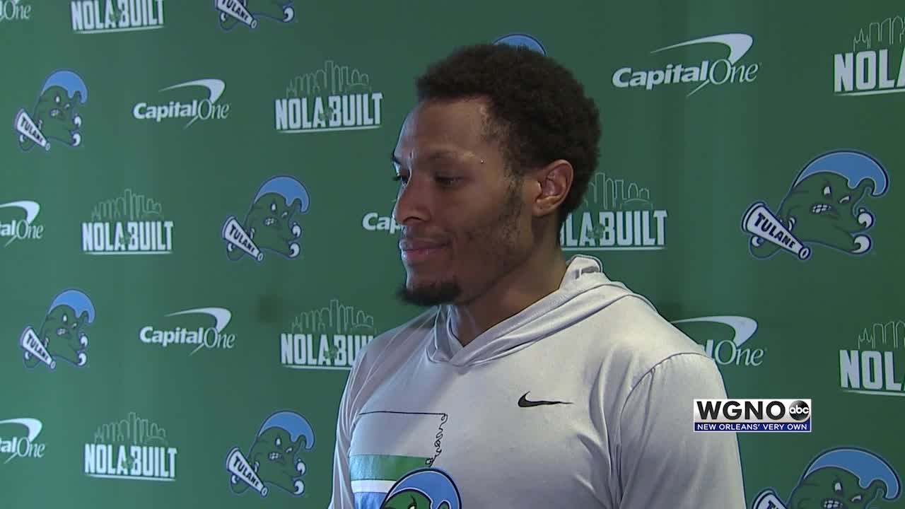 Tulane FB: Wide Receiver Shae Wyatt - Aug. 30, 2022 - YouTube
