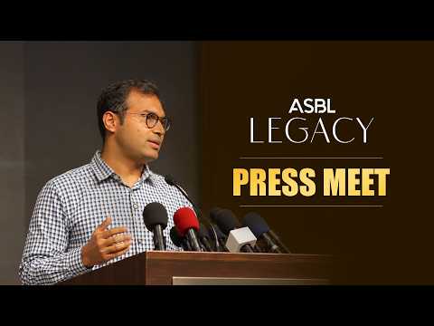 ASBL Legacy Press Meet - Price, Possession Date & RERA | ASBL Founder & CEO Ajitesh Korupolu