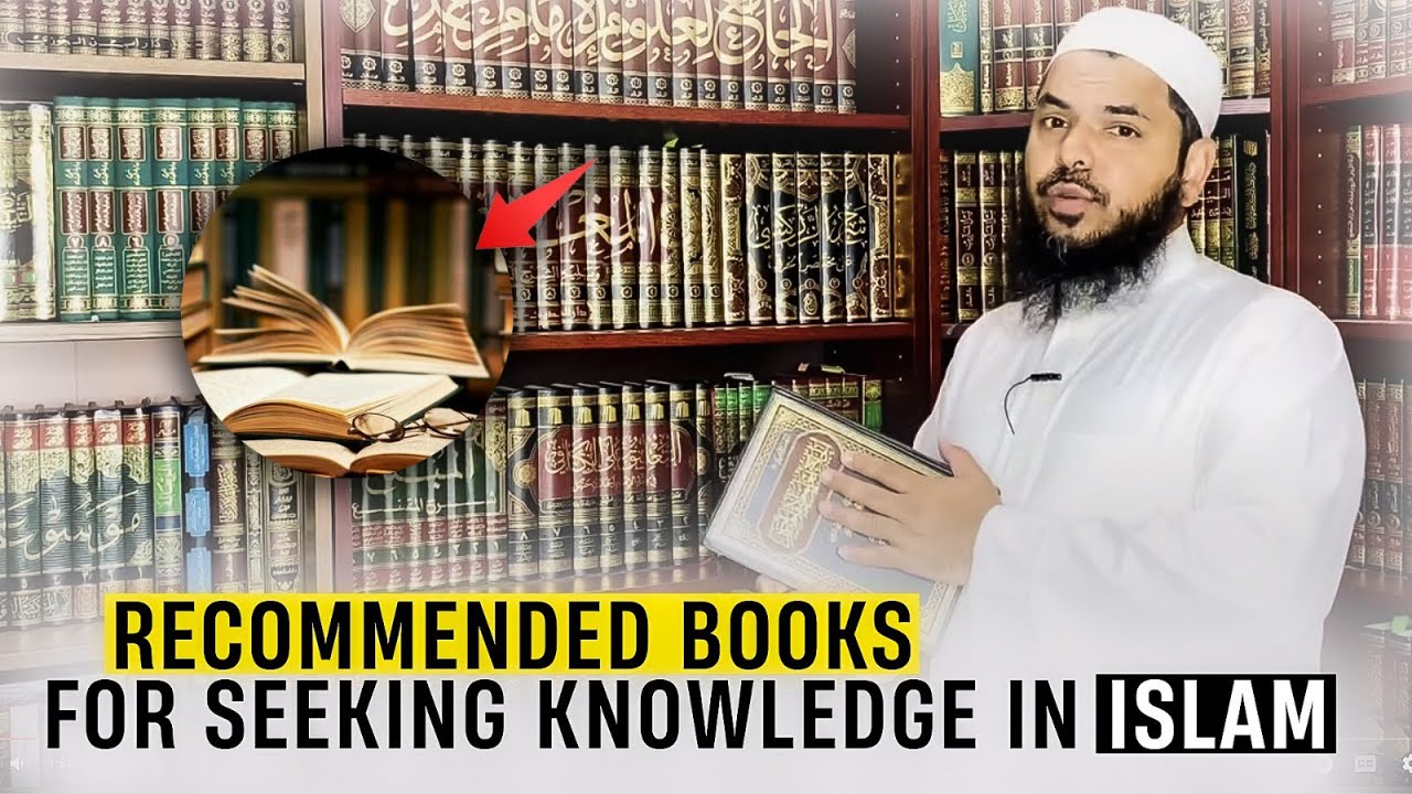 Recommended Books for Seeking Knowledge in Islam | Uthman Ibn Farooq Official - YouTube