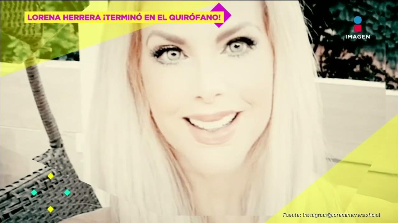 ¡A cirugía! Lorena Herrera revela hernias que tuvo que operar | De Primera Mano - YouTube