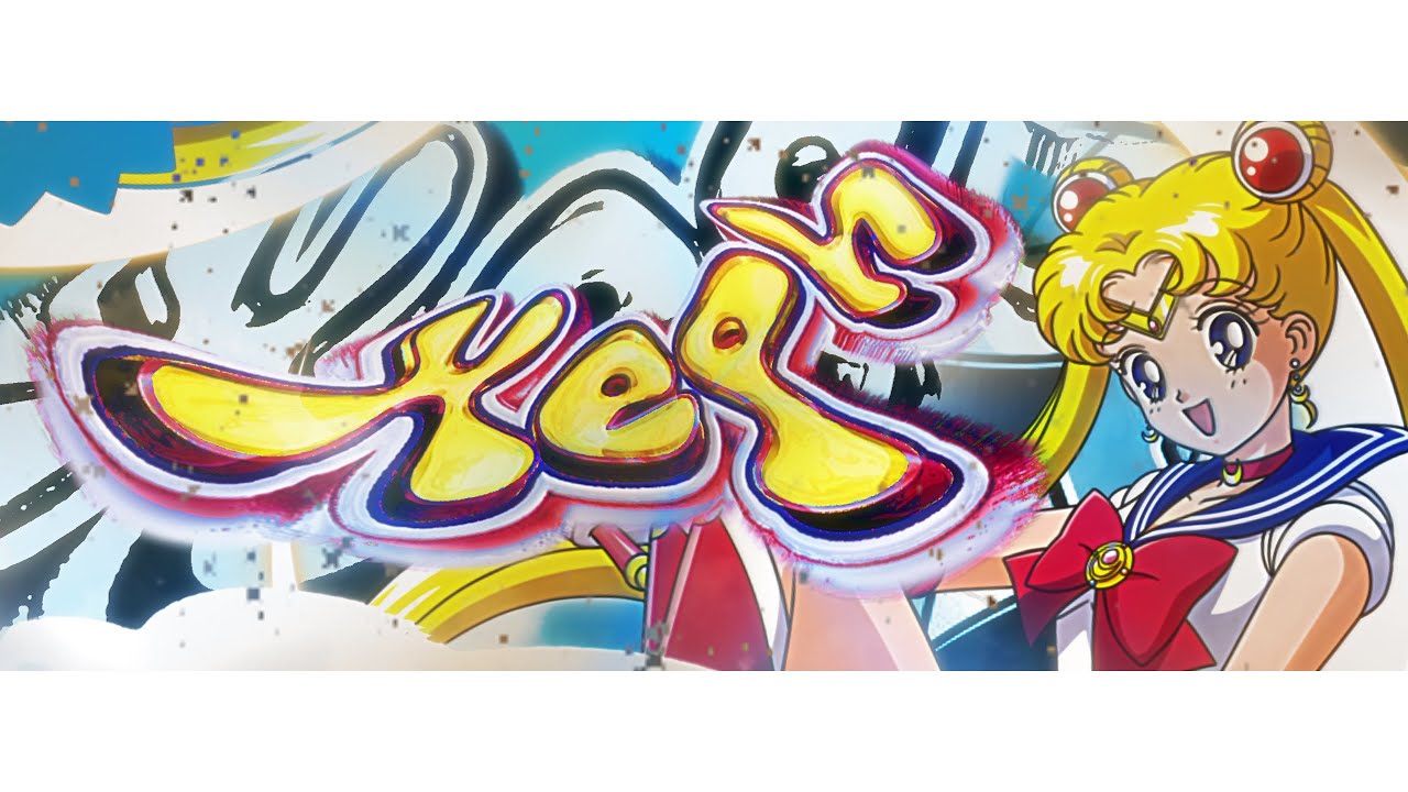 3D ABSTRACT HEADER SPEEDART - "XEPH" // IBIS PAINT X TUTORIAL - [free ...