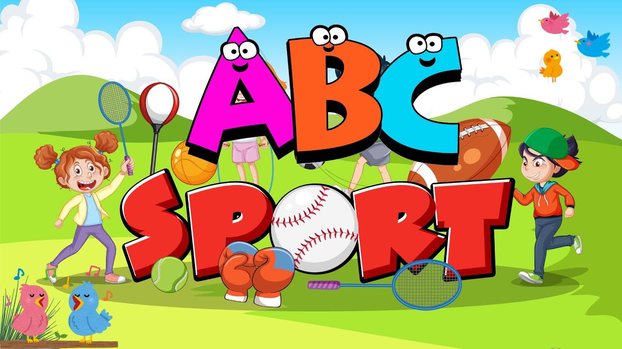 ABC Sports Song | Learn the Alphabet with Sports🏀| Sing Along | Nursery ...
