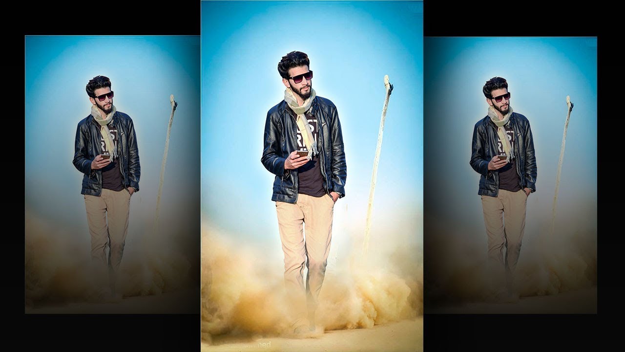 Smoke Effect Photo Manipulation | photoshop tutorial cs6/cc | H Editz ...