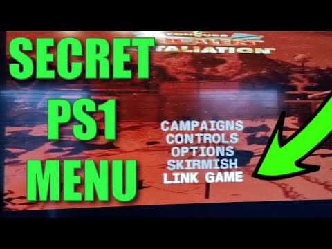 HOW To Enable PS1 LAN - Hidden Link Game Option On PlayStation - YouTube