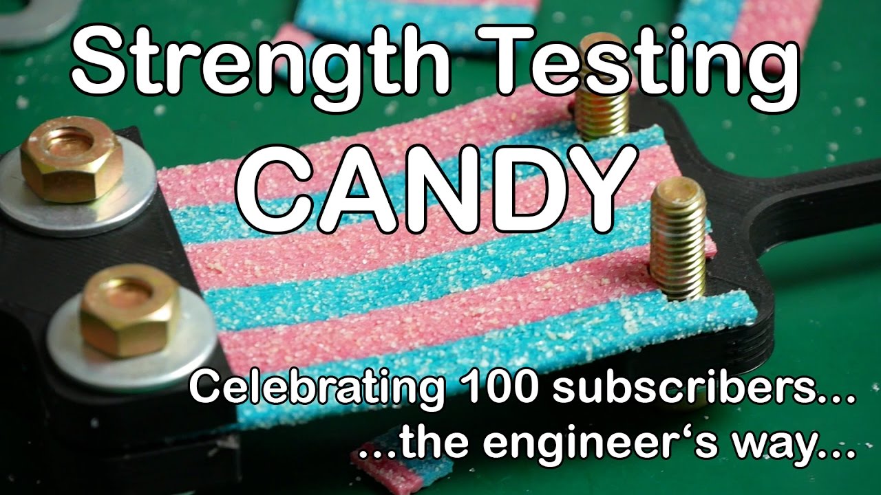 CANDY Strength Test - 100 subscribers celebration - YouTube