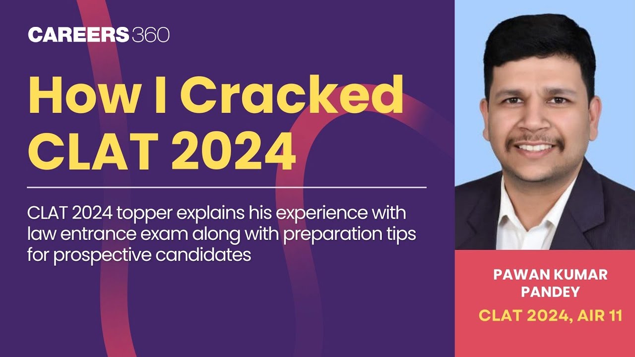 CLAT 2024 Topper AIR 11: Pawan Kumar Pandey | CLAT Uttarakhand Topper ...