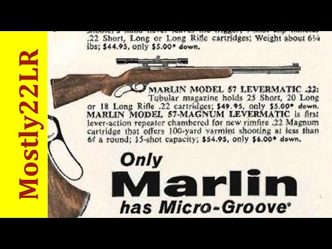 Vintage rifle: Marlin 57 "Levermatic" - YouTube
