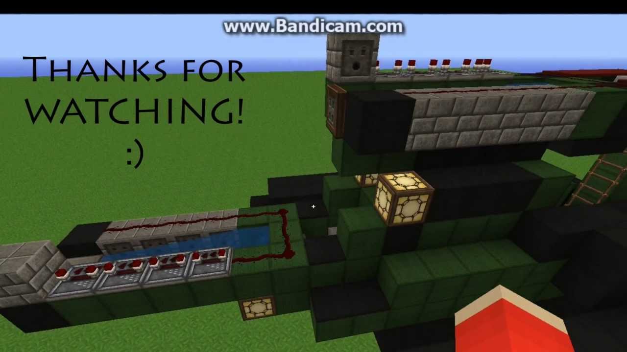 Minecraft - Working Tank - YouTube