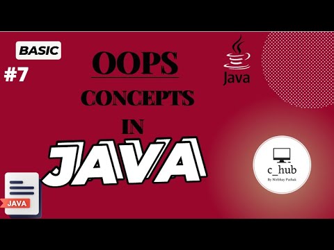 OOPS concepts in java in hindi | Nirbhay Pathak | JAVA | C_hub | #programming #java #cs #c_hub ...