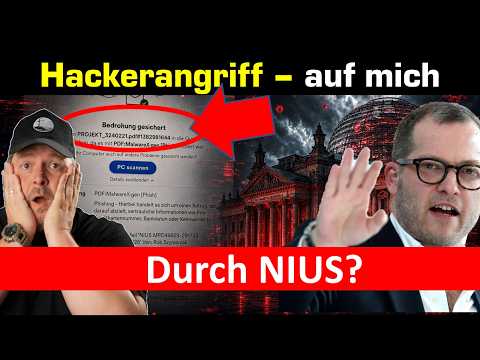 Hackerangriff auf mich durch NIUS? + auch 560 Bundestagabgeordnete betroffen