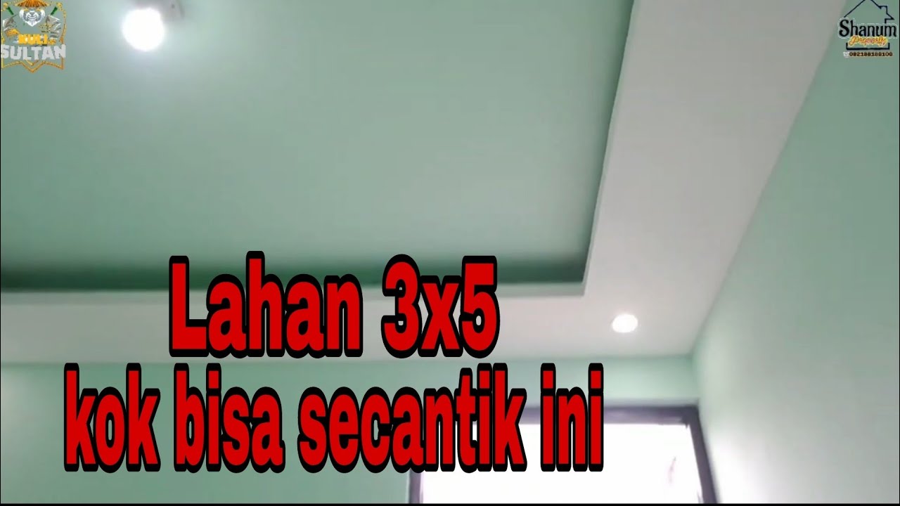 DESAIN RUMAH 3X5 terlihat mewah‼️‼️ - YouTube