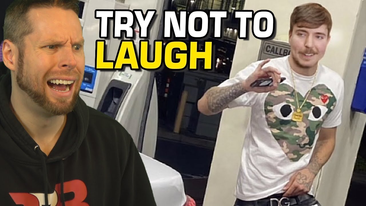 IS THAT MR. Beast? Try not to laugh IMPOSSIBLE! - YouTube