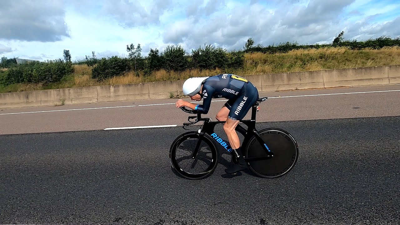 John Archibald Rides 2nd Fastest 50 Mile Time Trial Of ALL TIME! (1:34: ...