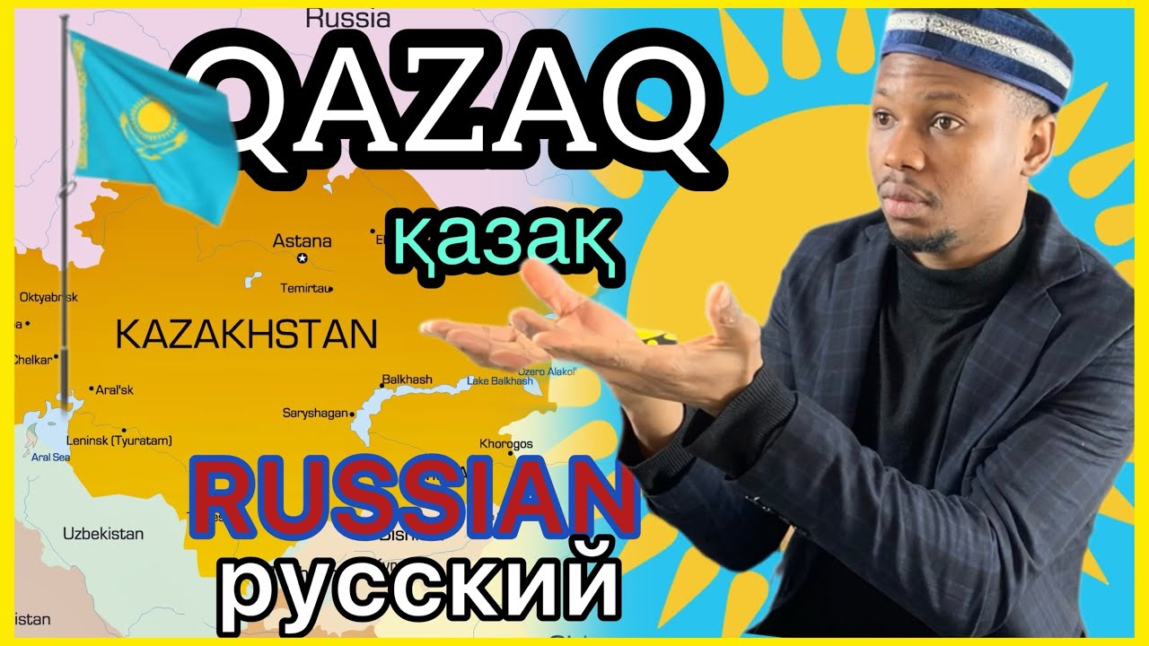WHAT ARE THE LANGUAGES SPOKEN IN KAZAKHSTAN? - YouTube