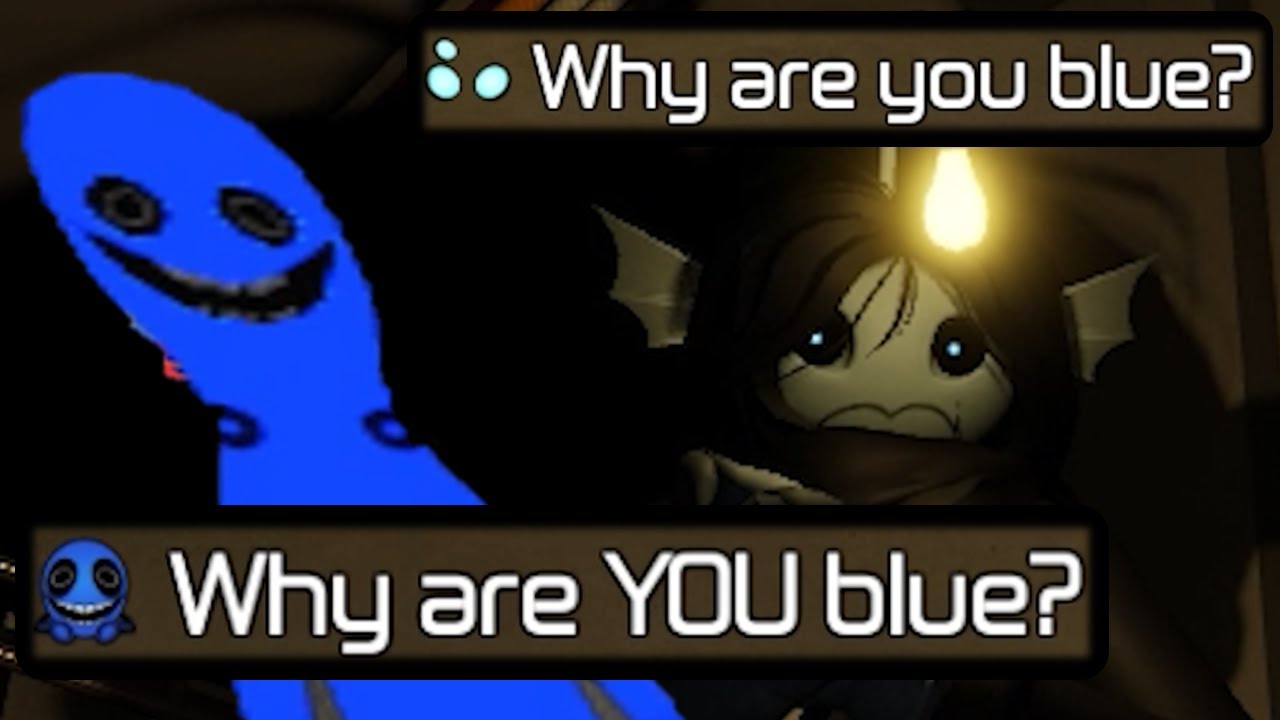 I don't think Sebastian likes the Blue Imaginary Friend... - YouTube