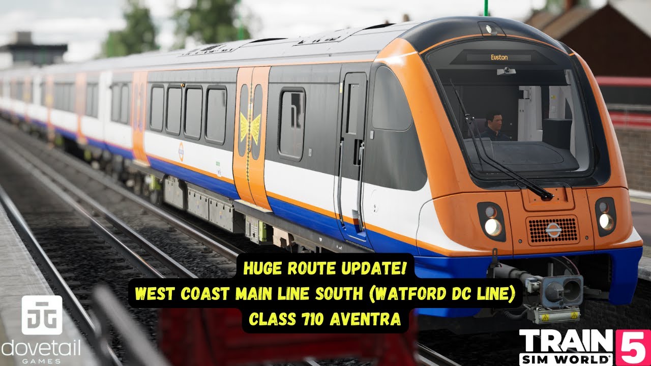 HUGE Route Update! | WCML South (Watford DC Line) | Class 710 Aventra ...