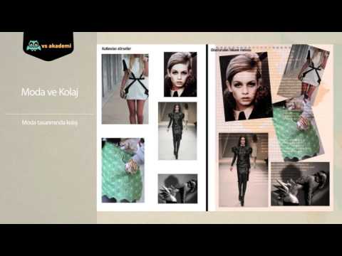Moda Tasarımında Kolaj Nedir? - YouTube