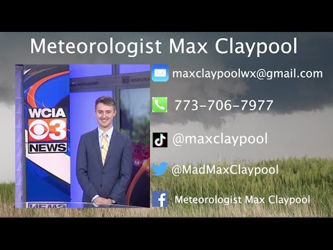 Meteorologist Max Claypool Weather Resume Reel February 2022 - YouTube