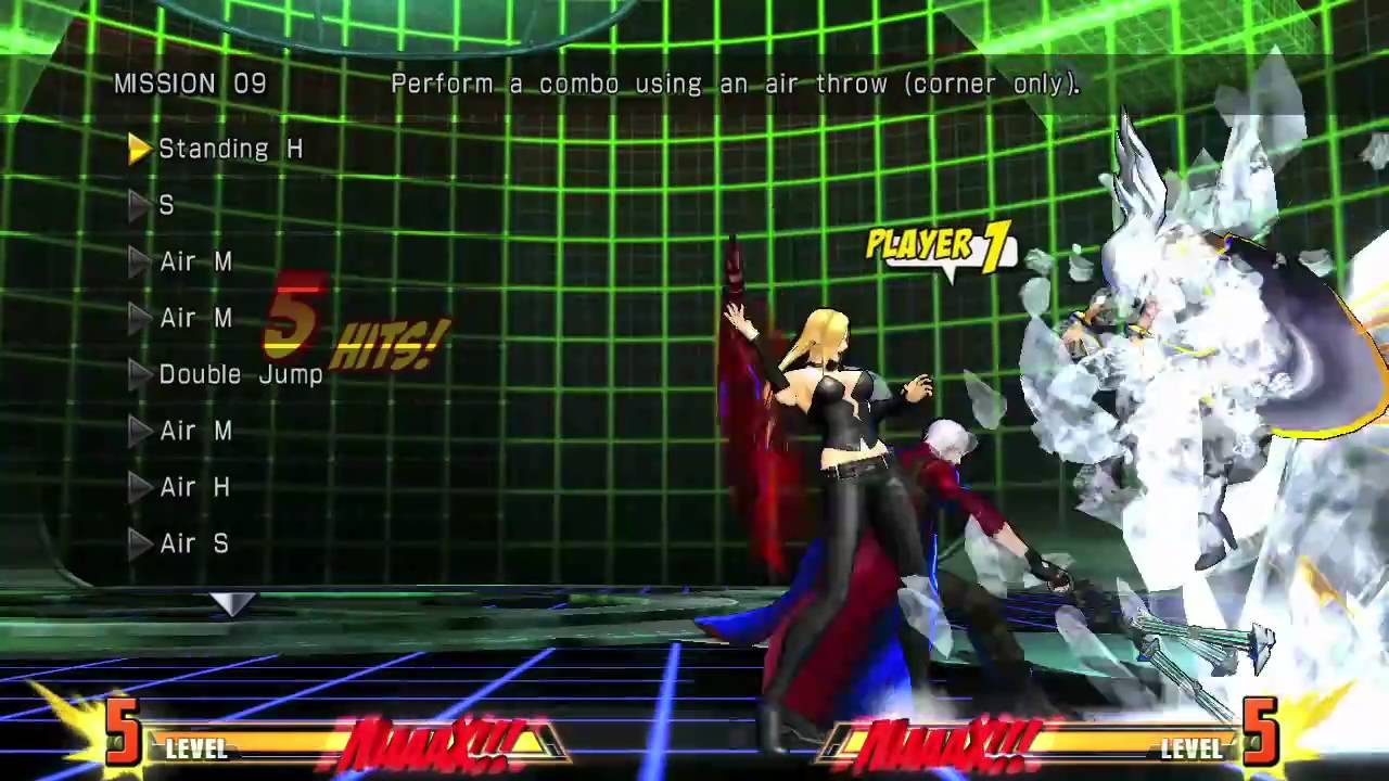MvC3 Trish Missions 7-10 - YouTube