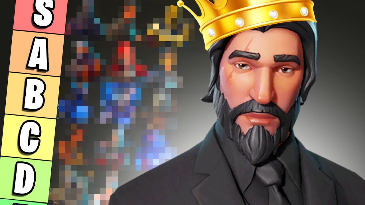 Ranking Every Tier 100 Skin Fortnite - YouTube