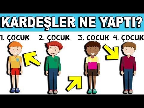 ÇOCUKLARIN GİZLEDİKLERİ ŞEY NE? - Eğlenceli, Zorlayıcı Sorular
