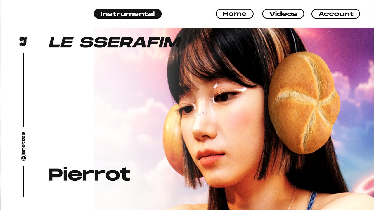 LE SSERAFIM – Pierrot | Instrumental - YouTube