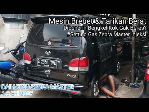 Mesin Zebra Master EFI "Brebet & Tarikan Berat" + Setting Gas di Mesin Injeksinya - YouTube