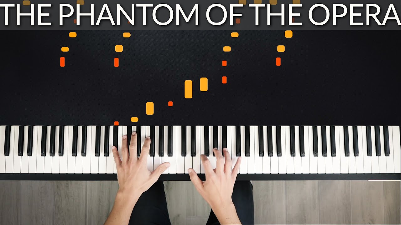 The Phantom Of The Opera Main Theme - Andrew Lloyd Webber | Tutorial of ...