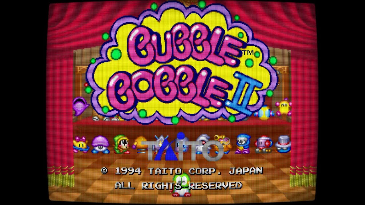 BUBBLE BOBBLE 2 (Bubble Symphony) - Original Arcade (1994) - YouTube