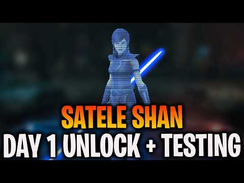 Satele Shan Day 1 Unlock + Testing LIVE