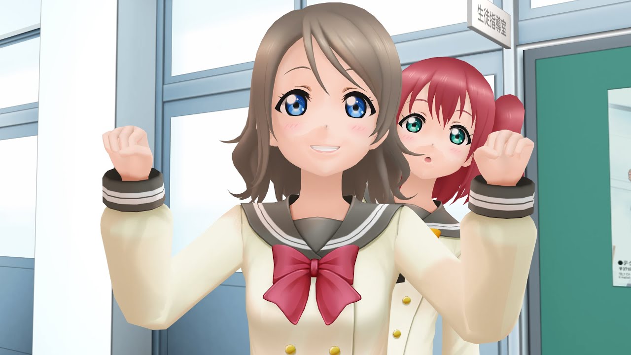 You Watanabe summon Ruby Kurosawa (Love Live! MMD Motion Capture ...