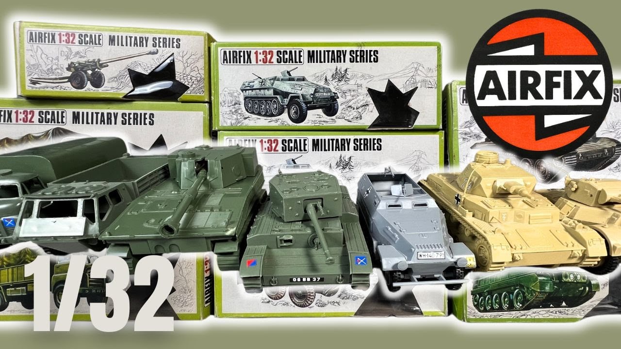 Big On Details And Big On Fun The 1970s Airfix 1/32 Scale Vehicles Were ...