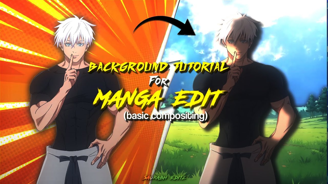 Easy BackGround Tutorial For Manga Edit | Basic Compositing [ Alight Motion ] & [ IbisPaintX ...