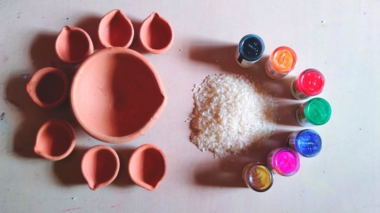 3 Unique Diya Decoration Ideas | Diwali Decoration ideas | Diya ...