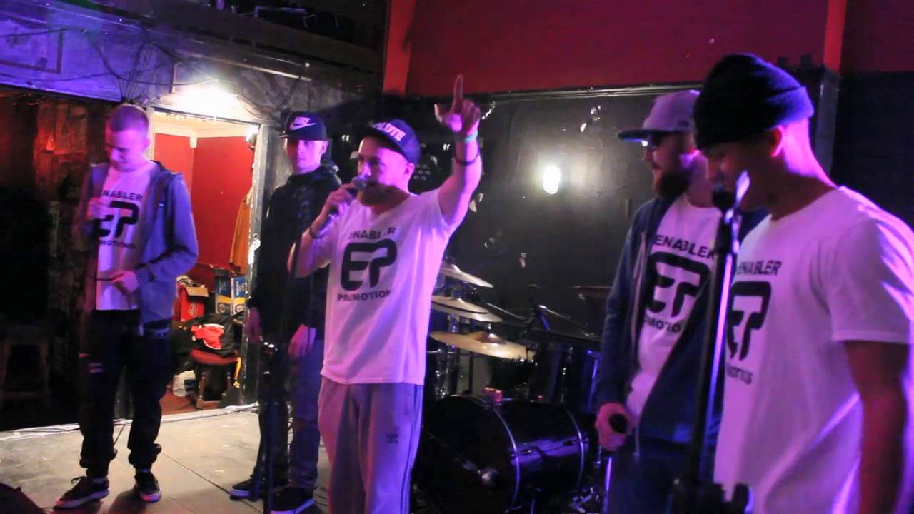 Enablers Cypher - Mc Devvo night - The Hut - YouTube
