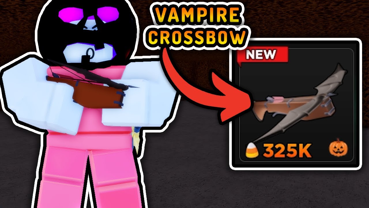 SHOWCASING THE VAMPIRE CROSSBOW IN ROBLOX FLAG WARS! - YouTube