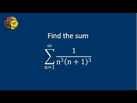 Cauchy's integral test used for convergence and required sum evaluated ...