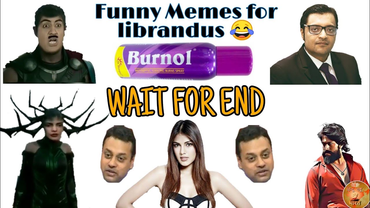 Funny Memes For Librandu | Smbit Patra, Rhea, Arnab Goswami and Amir ...