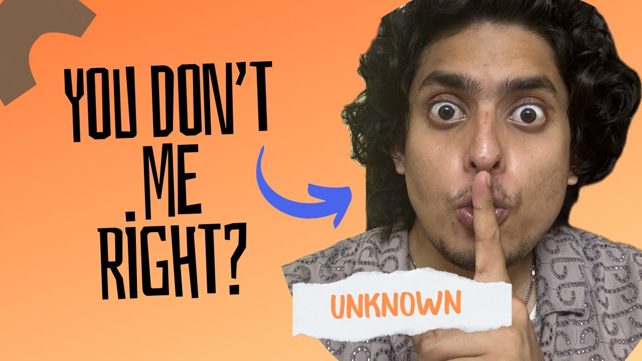 Identity Revealed !! - YouTube