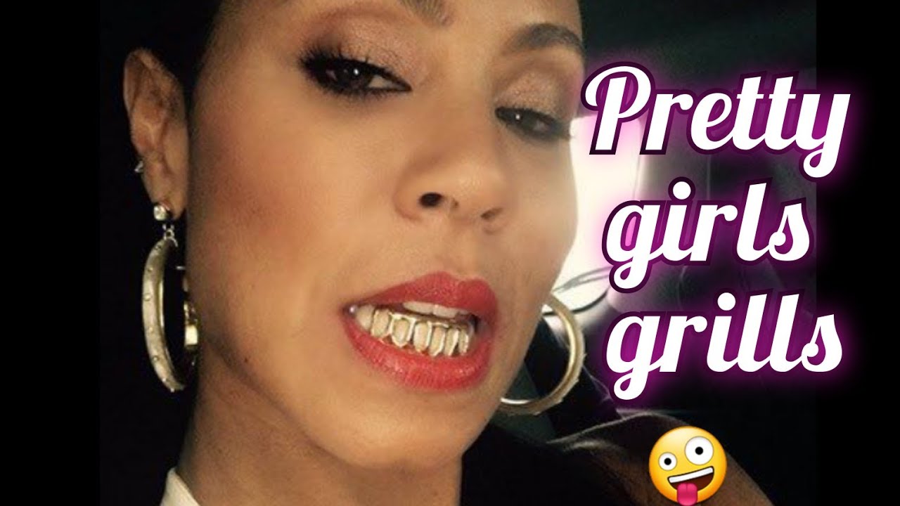 gold grillz on pretty girls.🔥 gold teeth - YouTube