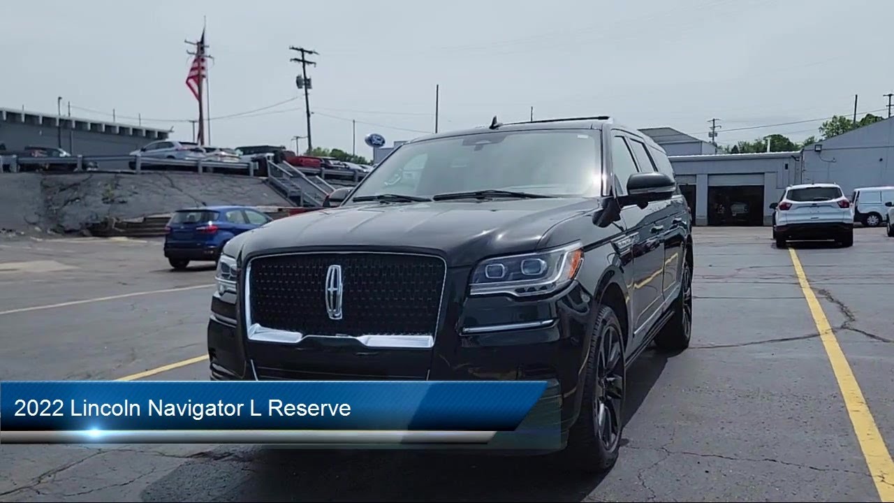 2022 Lincoln Navigator L Reserve Sport Utility Kent Akron Stow Canton ...