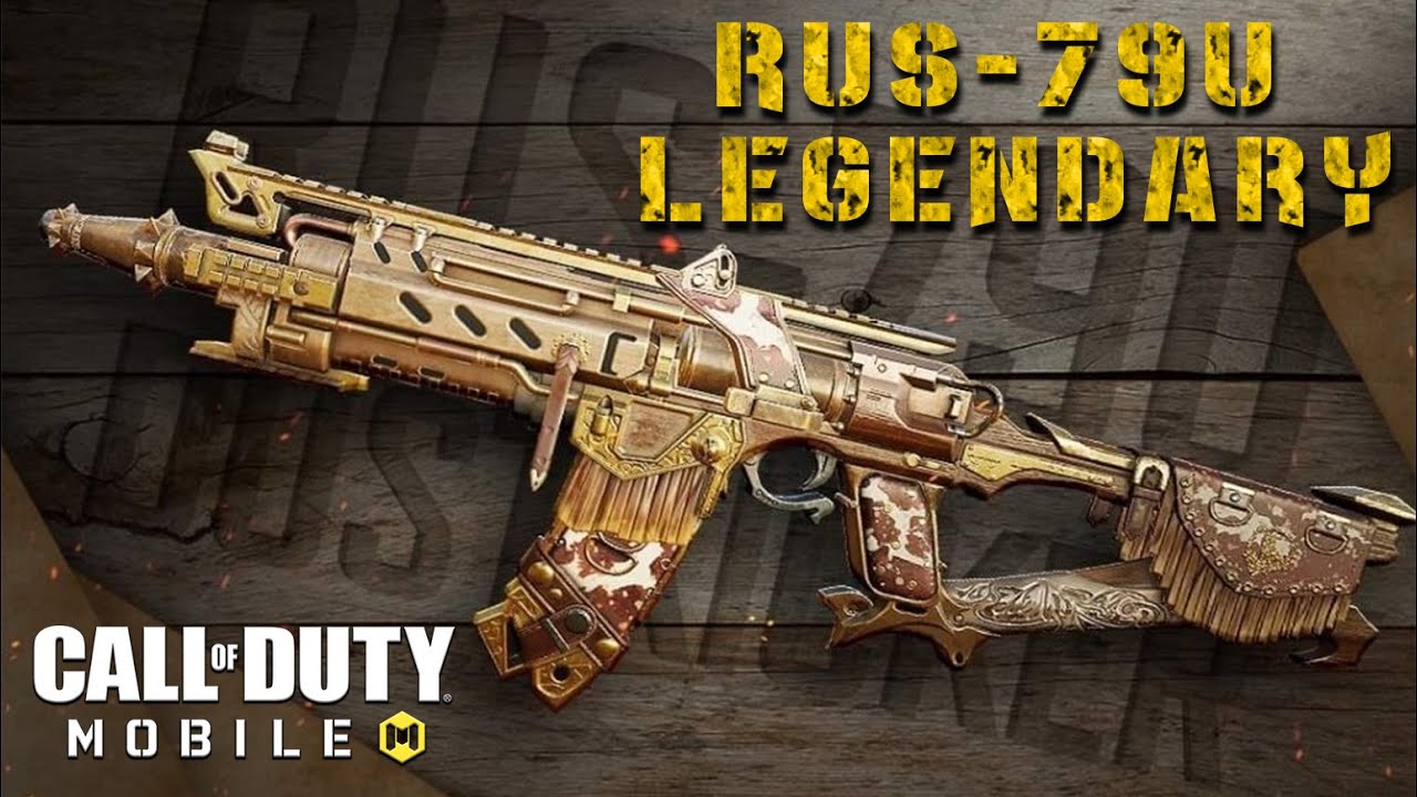 CALL OF DUTY : MOBILE | RUS-79U LEGENDARY | DUSTKICKER | 47 KILLS - YouTube