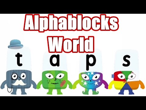 Learning to Tracing Letters with Fun Alphablock World - YouTube