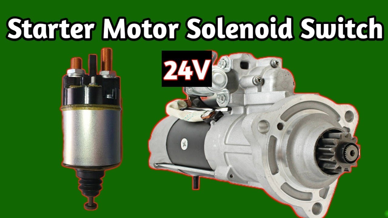 Truck Starter Solenoid Replacement | Mercedes Benz Starter Restoration ...