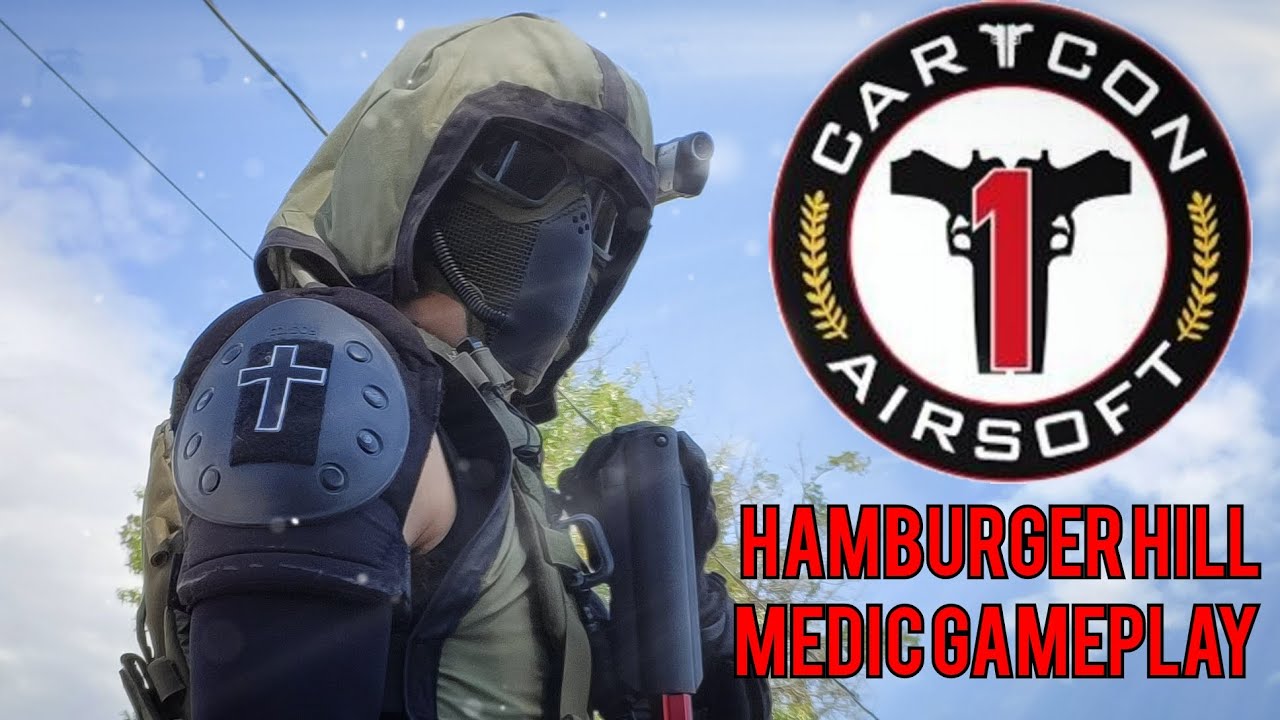 Medic Gameplay (Hamburger Hill at CartCon1 Airsoft) - YouTube