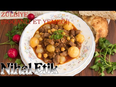 YEMELERE DOYAMAYACAĞINIZ ÇOK KOLAY TENCEREDE SOĞANLI ET (ZÜLBİYE KEBABI) NASIL YAPILIR?