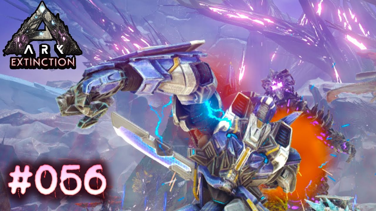 ARK Extinction #056 MEGA MEK Vs. Alpha King Titan | Deutsch - YouTube