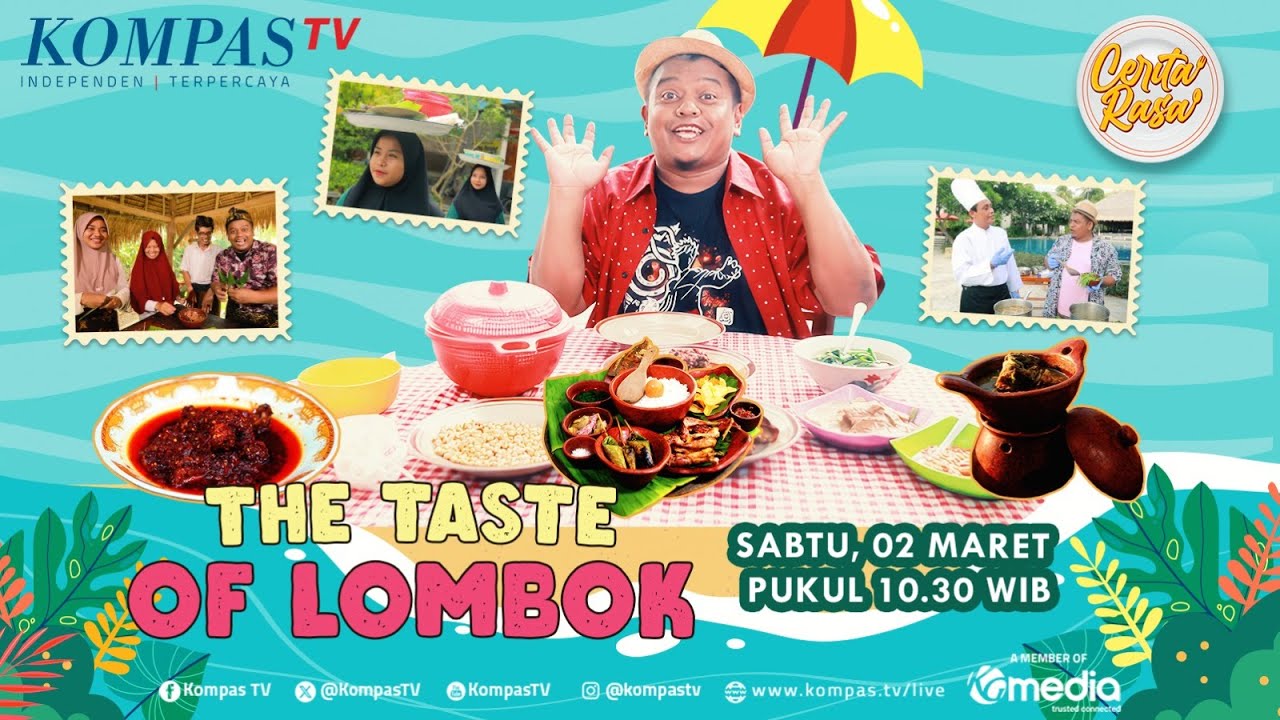 LIVE - The Taste Of Lombok | CERITA RASA - YouTube