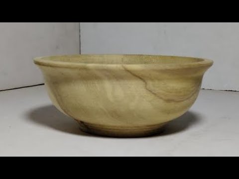 Design a simple wooden bowl - YouTube