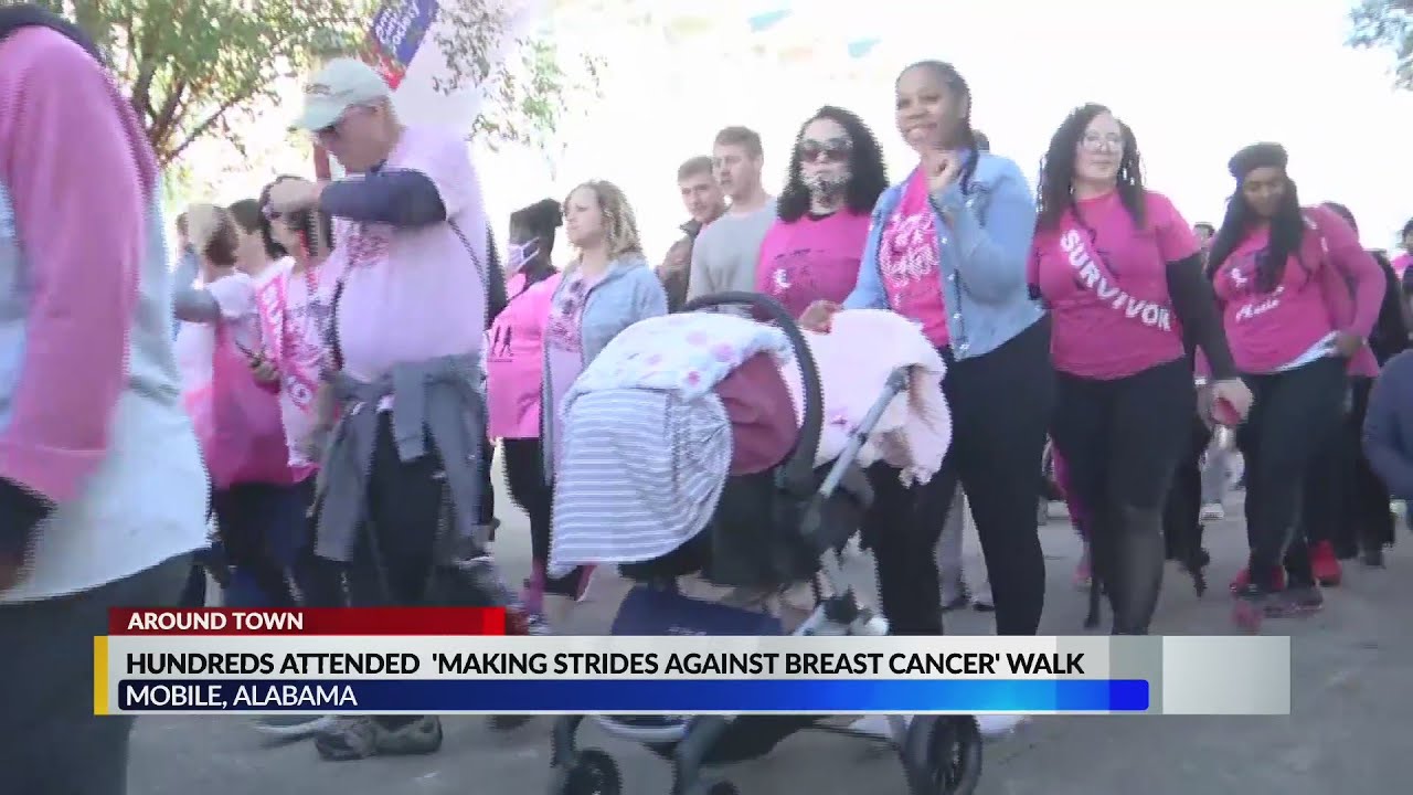Hundreds attended return of ACS Making Strides Against Breast Cancer ...